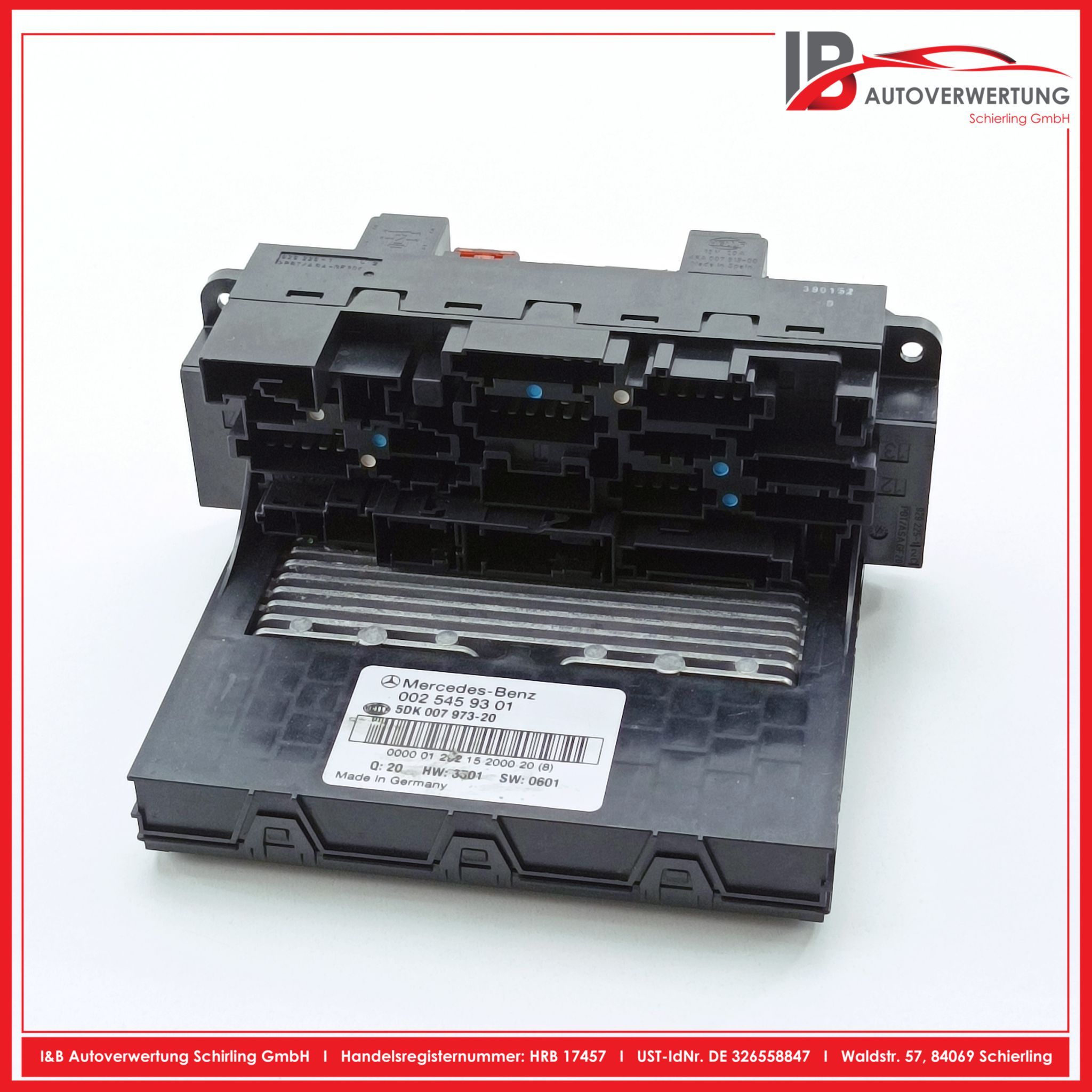 MERCEDES BENZ CLASSE C COUPE CL203 C180 cassetta di sicurezza modulo 0025459301